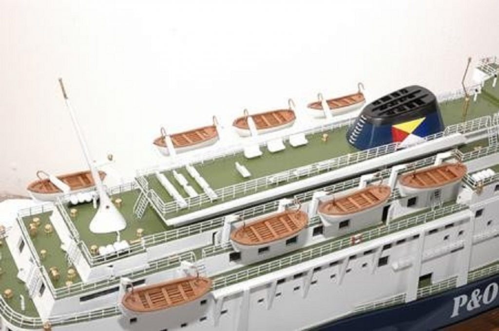 P & O model ships,ready made,handcrafted,wooden,boat model,ship model ...