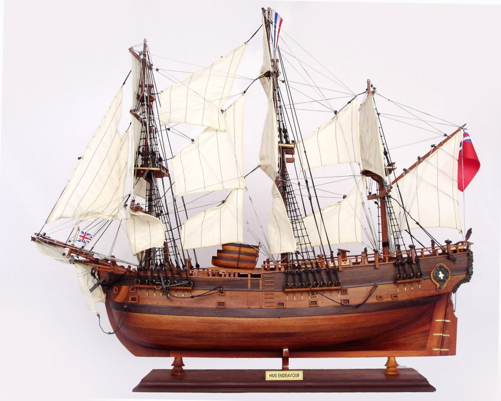 HMS Endeavour Model Ship, Wooden Ship Kits, HMS Endeavour Replica – Premier Ship Models AU