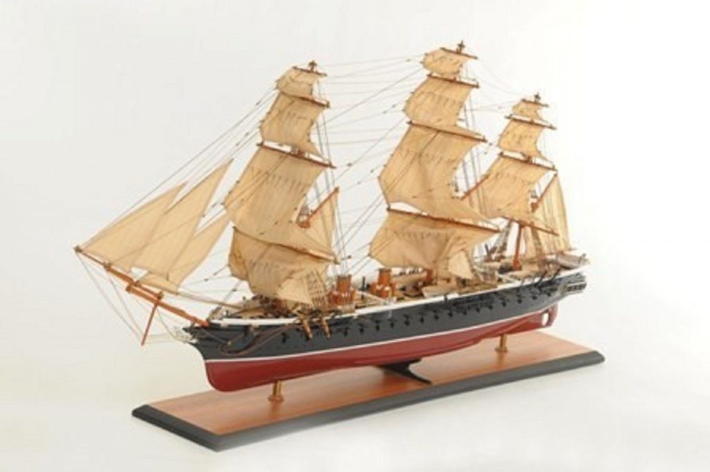 HMS Warrior Model Ship,handcrafted,wooden,ready made,Premier range ...