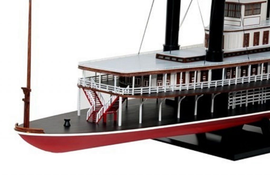 Buckeye Paddle Steamer,custom built,wooden,handcrafted,ready made,model ...