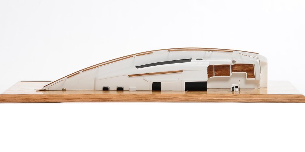 Oceanis 34 Half Model | Premier Ship Models Australia