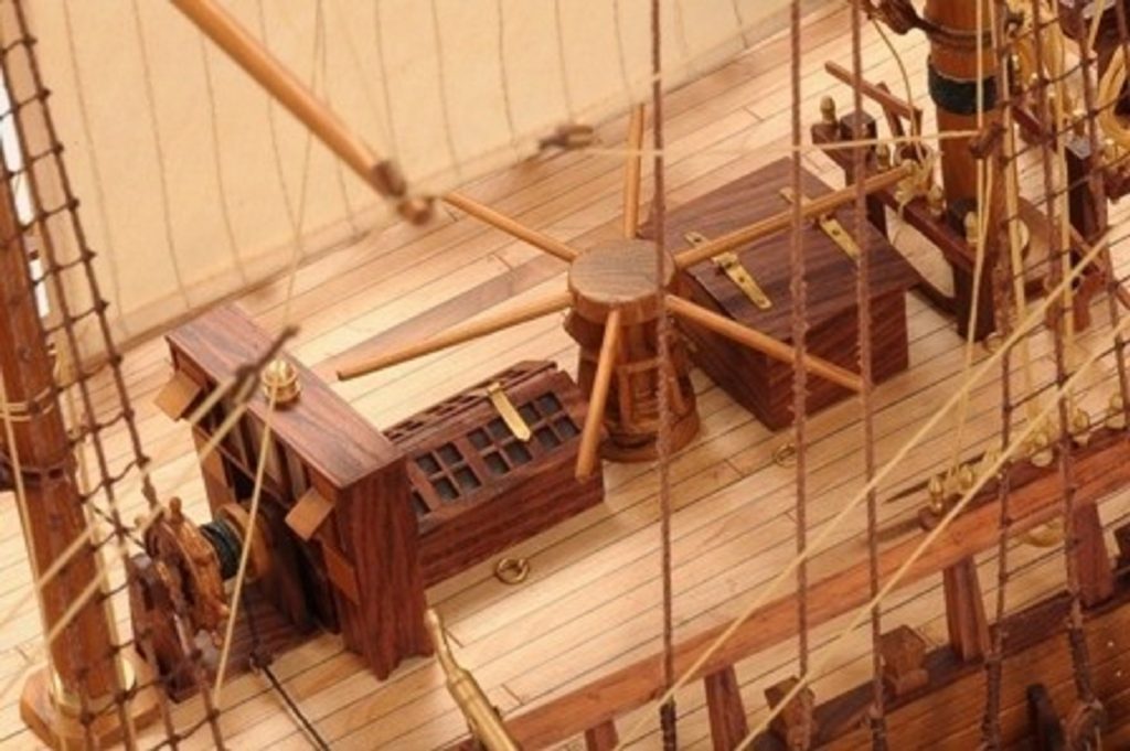 HMS Endeavour Open Hull Model Ship,handcrafted,wooden,ready made ...