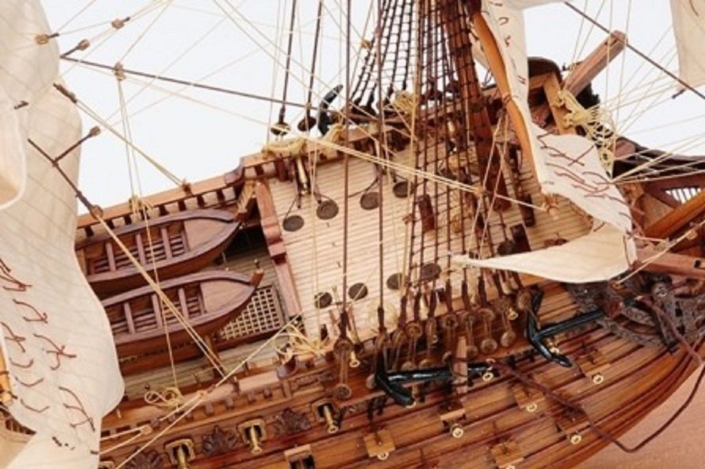 Soleil Royal Model Ship,historical,ship models,handcrafted,wooden,ready ...