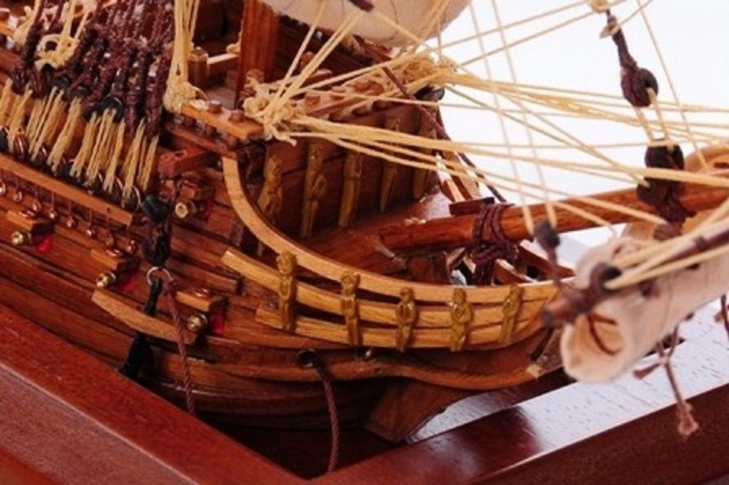 Bristol Waterline Model Ship,handcrafted,ready made,wooden,premier range
