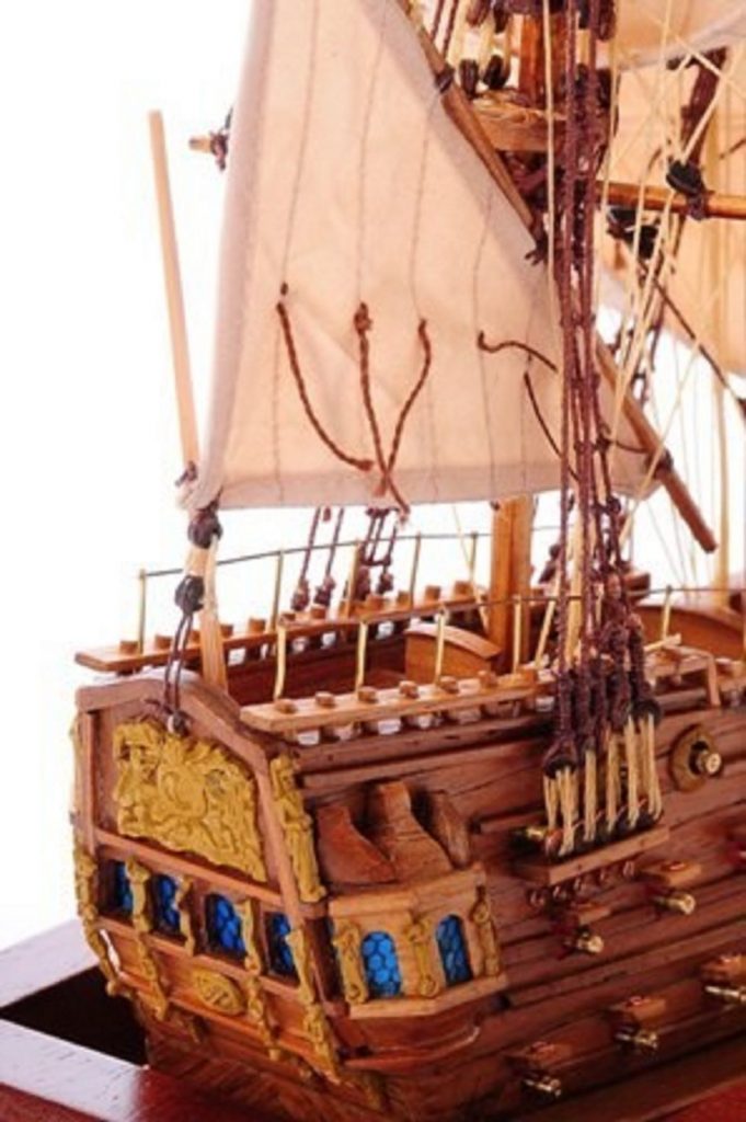Bristol Waterline Model Ship,handcrafted,ready made,wooden,premier range
