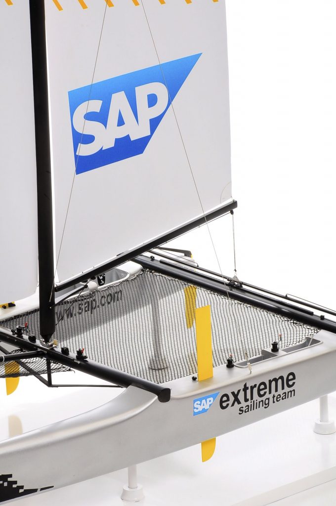SAP Catamaran model,wooden model,ready made,handcrafted,sailing boats ...