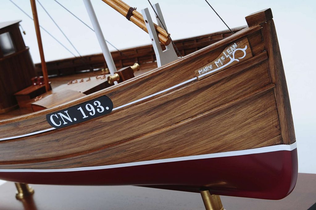 Mary McLean,wooden,handcrafted,historical,fishing boat,custom built