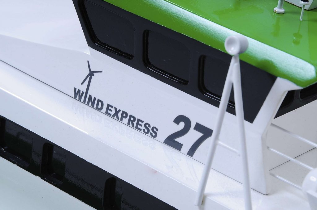 Wind Express 27,handcrafted,ready made,wooden,support vessel,catamaran