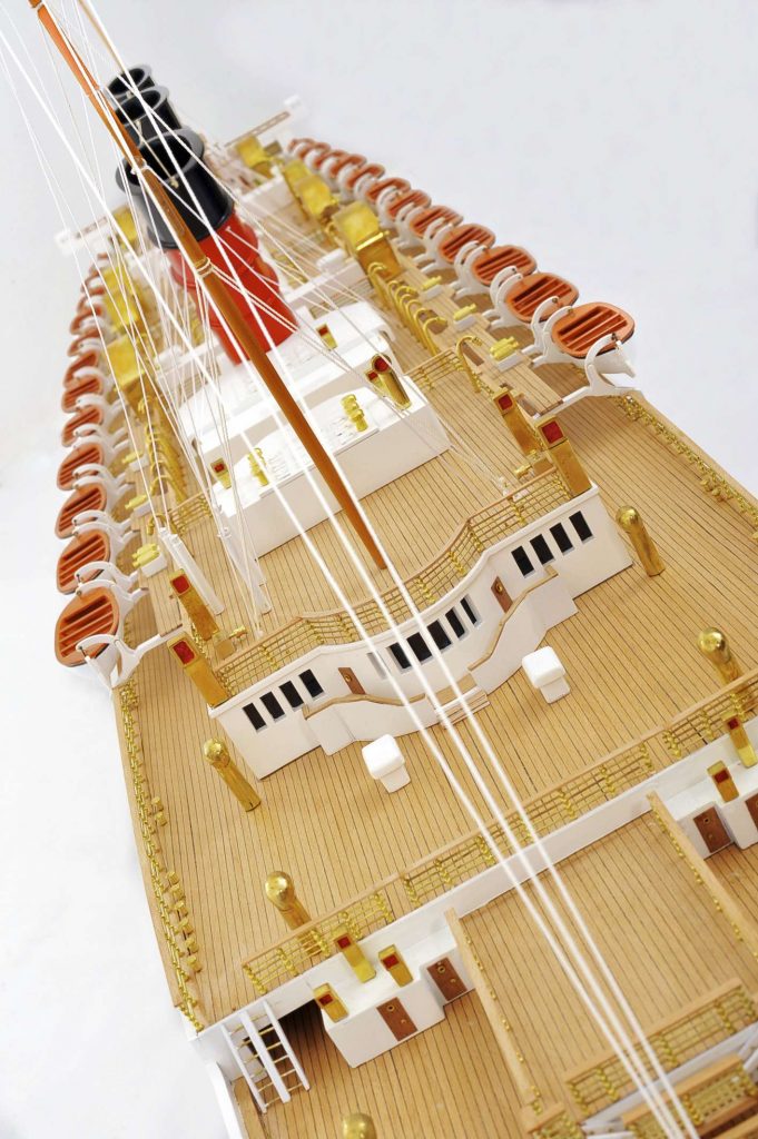 RMS Queen Mary Model,handcrafted ,ready made,wooden,historic models ...