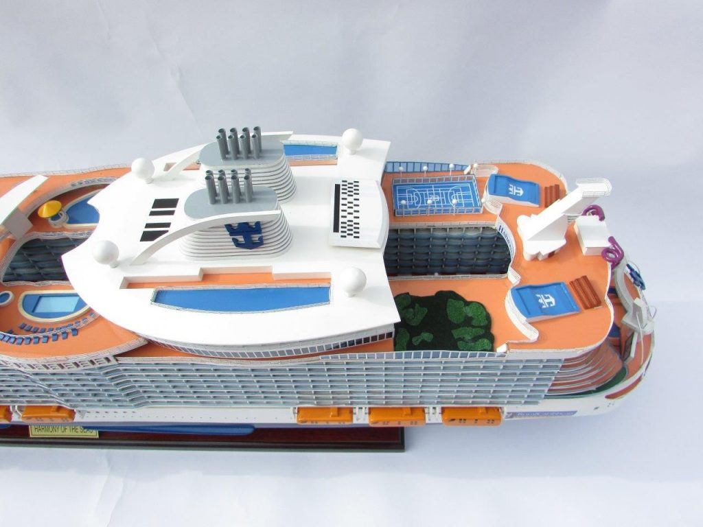 Cruise Ship Models - Harmony of the Sea Model Boat