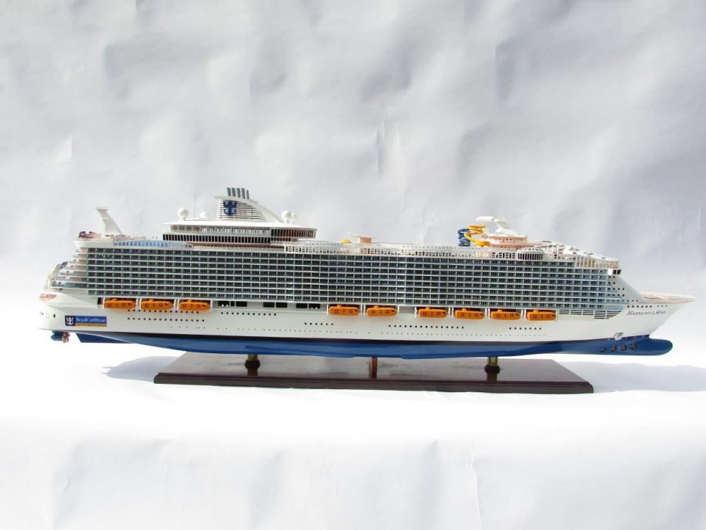 Cruise Ship Models - Harmony of the Sea Model Boat