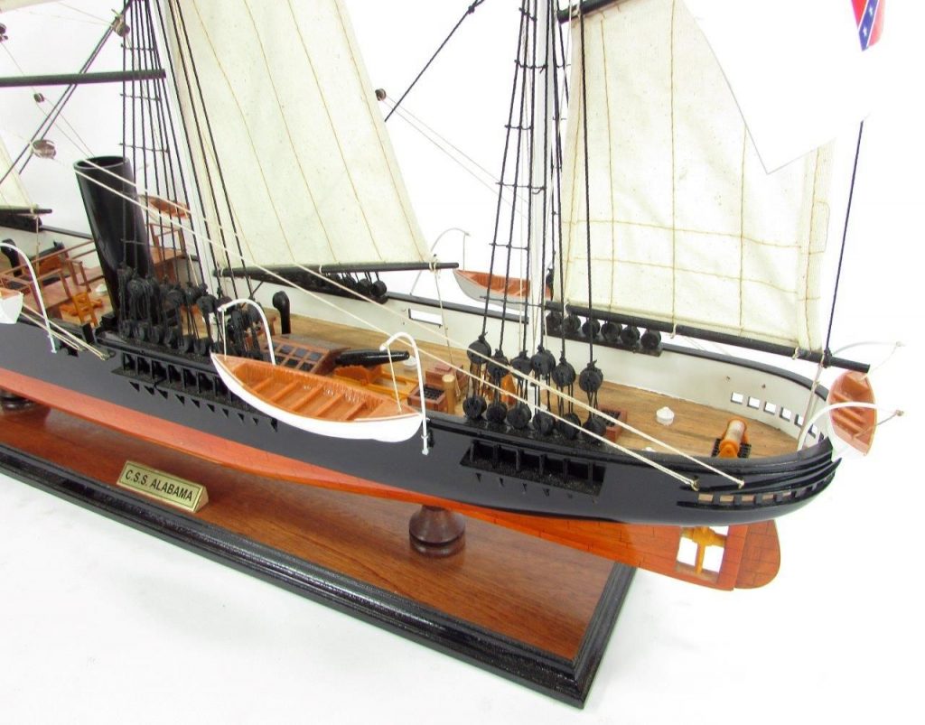 Css Alabama ship model