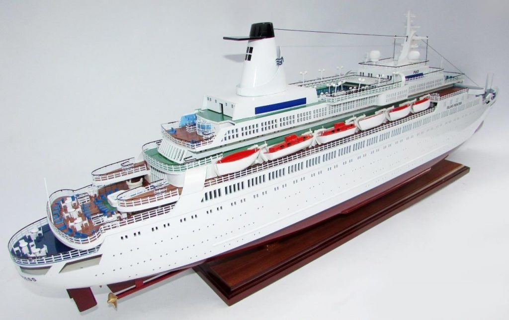 MS Island Princess Ship Model - Premier Ship Models (Head Office)