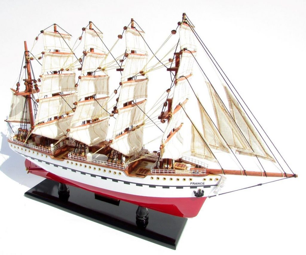 France II Wooden Model Ship - Premier Ship Models (Head Office)