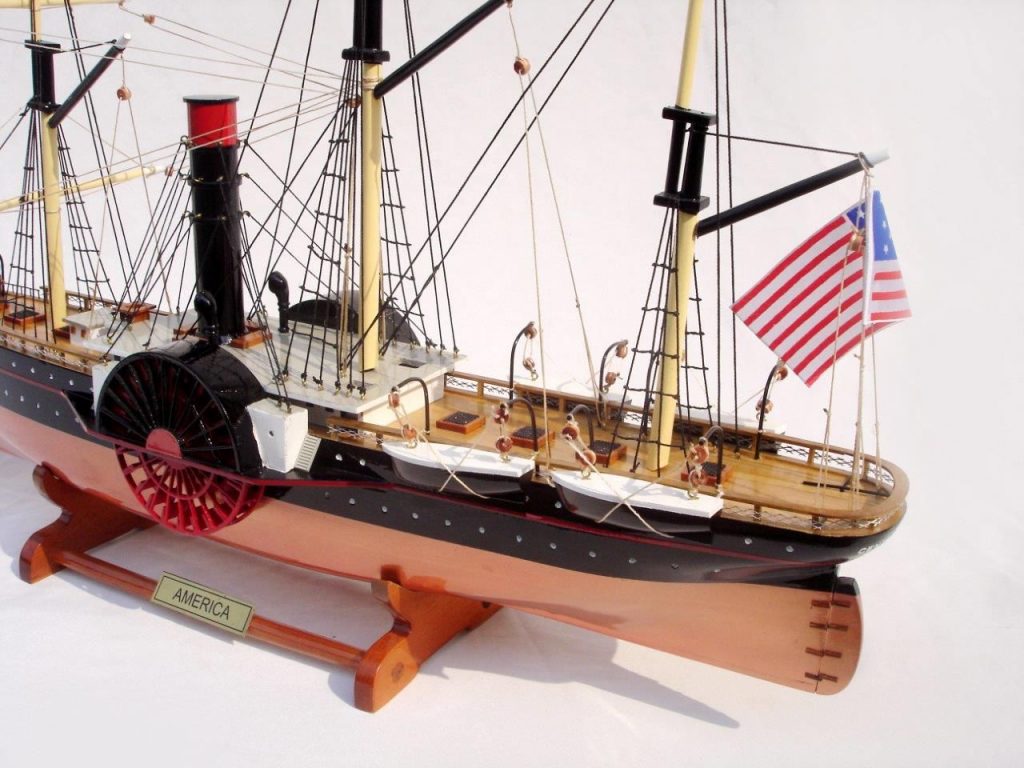 SS Califonia ship model