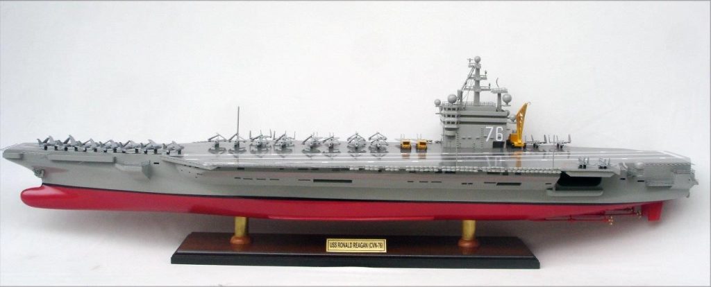 USS Ronald Reagan CVN-76 Model Aircraft Carrier - Premier Ship Models ...