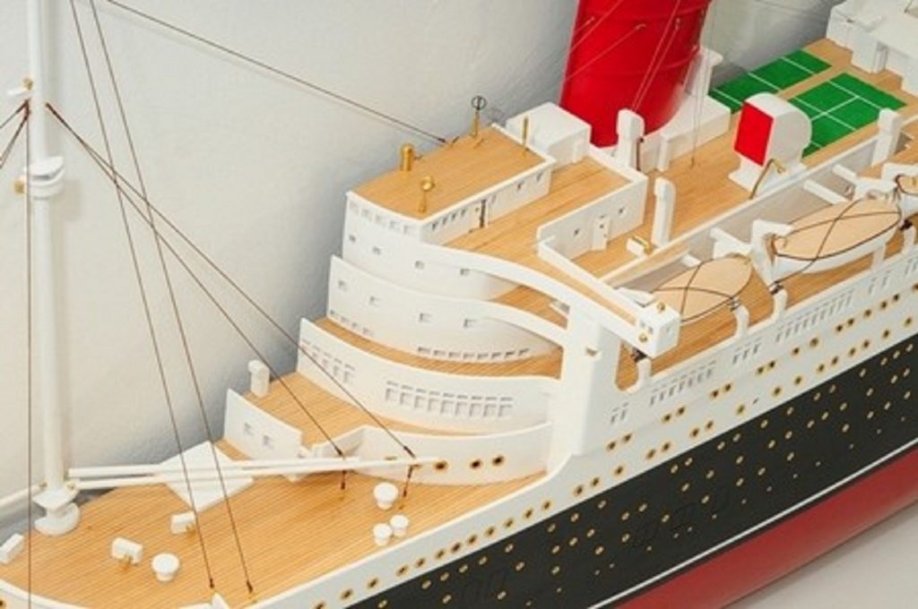 RMS Queen Mary Half Model | Premier Ship Models Australia