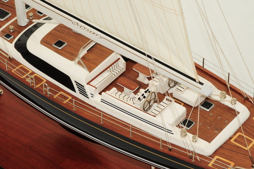 Mystery model boat,handcrafted,ready made,wooden boat,yacht model ...