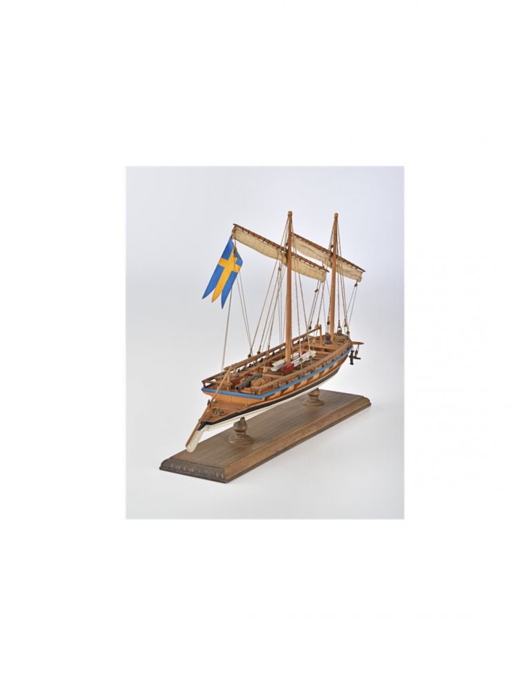 Swedish Gunboat Kit - Amati (1550) - Premier Ship Models (Head Office)