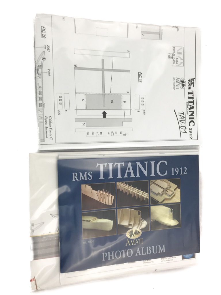 RMS Titanic Model Ships Kit, model ship kit, boat model kit, model ...