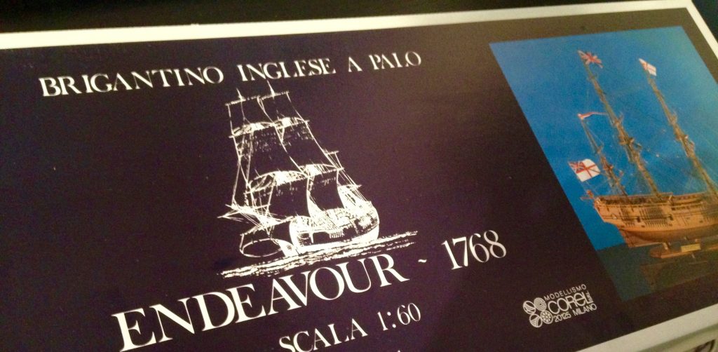 HMS Endeavour Model Ship Kit | Corel SM41 | Premier Ship Models AU