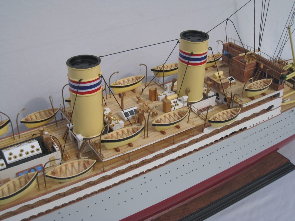 SS Stavangerfjord Wooden Model Ship - GN - AU Premier ship Models